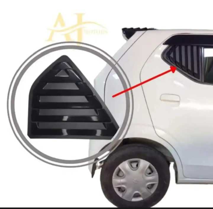 Suzuki alto 660cc Rear Window Quarter Louver 2pc | Daraz.pk