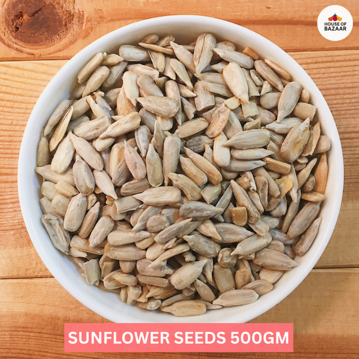Sunflower Seeds Without Shell Premium Grade - 500gm | Daraz.pk