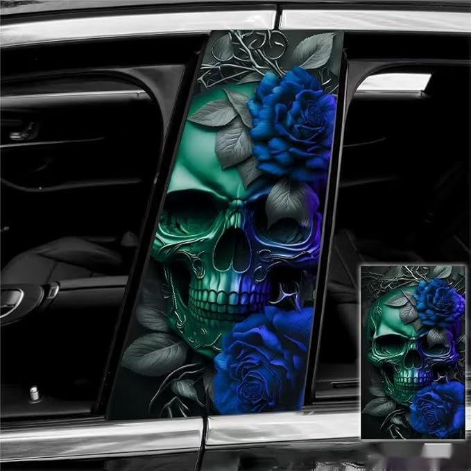 Car Stickers Car Pillar Decal Car Center Post Sticker B Pillar ...