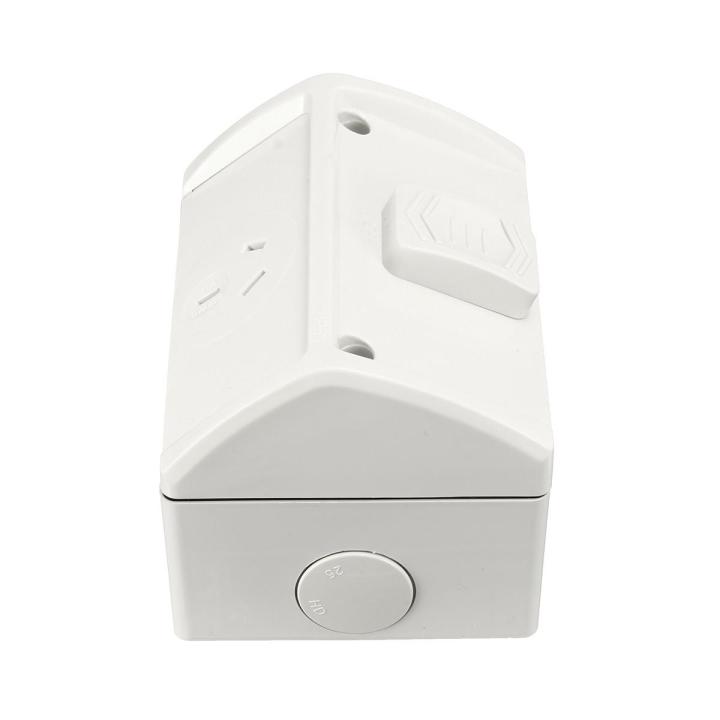 Clipsal Single Weatherproof Powerpoint Outdoor Power Outlet 10 Amp GPO ...