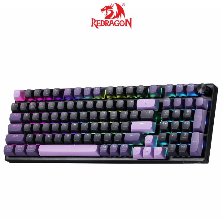 Redragon K740 PRO Wireless Mechanical Gaming Keyboard Tri-Mode ...