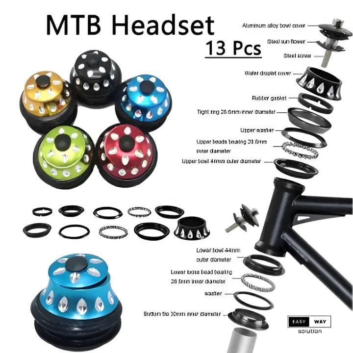 Handle cup for cycle Bicycle Head Set Aluminum Mountain Bike Super ...