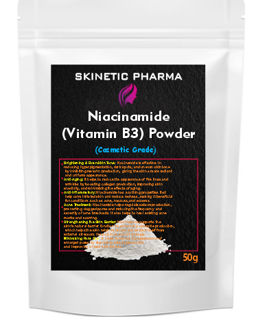 Niacinamide (Vitamin B3) Powder 50g (Skin Barrier Support : Brightening ...