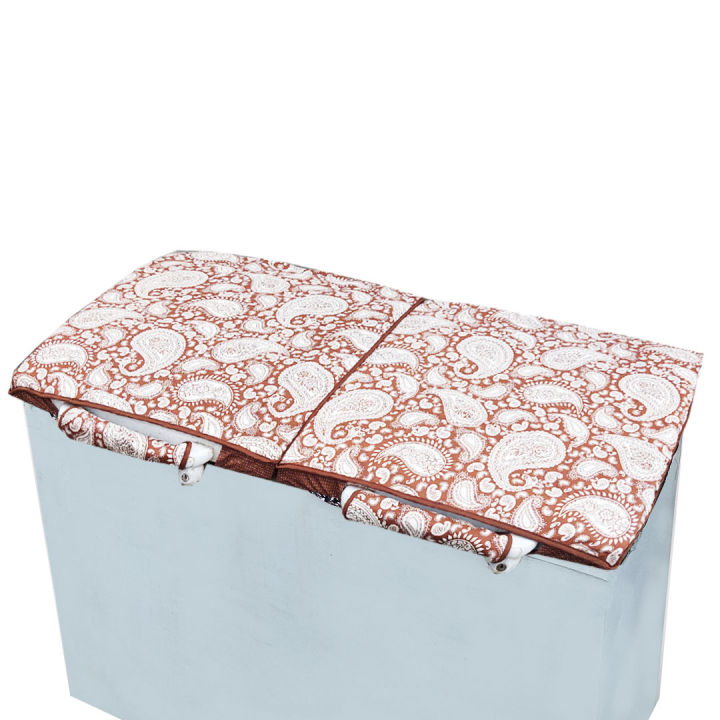 Double Door Deep Freezer Cover In Quilted Fabric | Daraz.pk