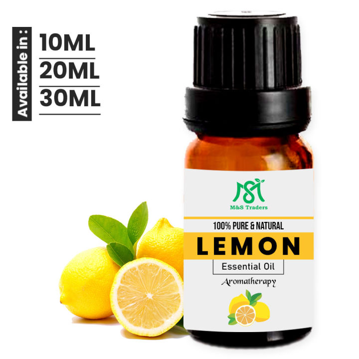 100% Pure & Natural Lemon Aromatherapy Essential Oil | Lemon Oil | Daraz.pk