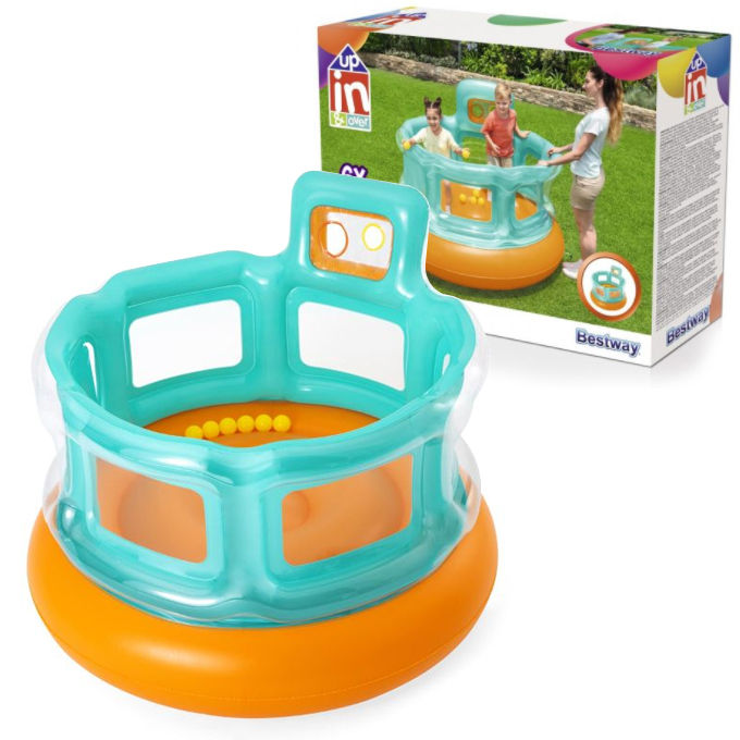 Bestway 52344 Inflatable Jumping Tube With Balls For Kids Jump O Lene ...