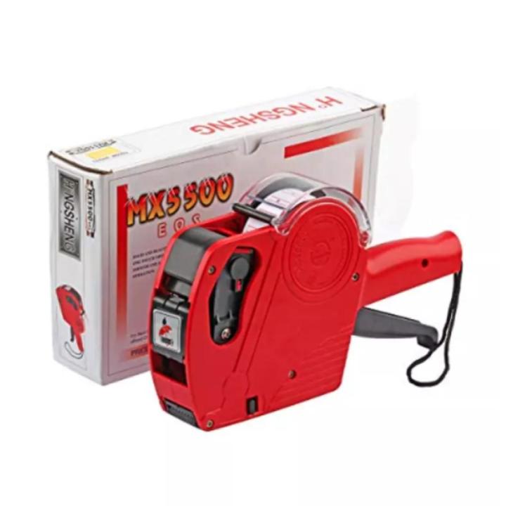 Numerical Tag Handheld Pricing Labeller MX5500 EOS Plastic Label Maker ...