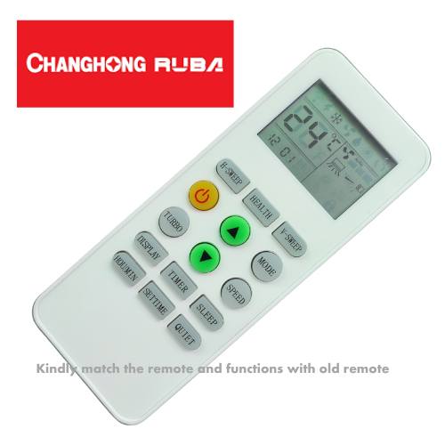 Changhong Ruba DC Inverter AC remote control | Daraz.pk