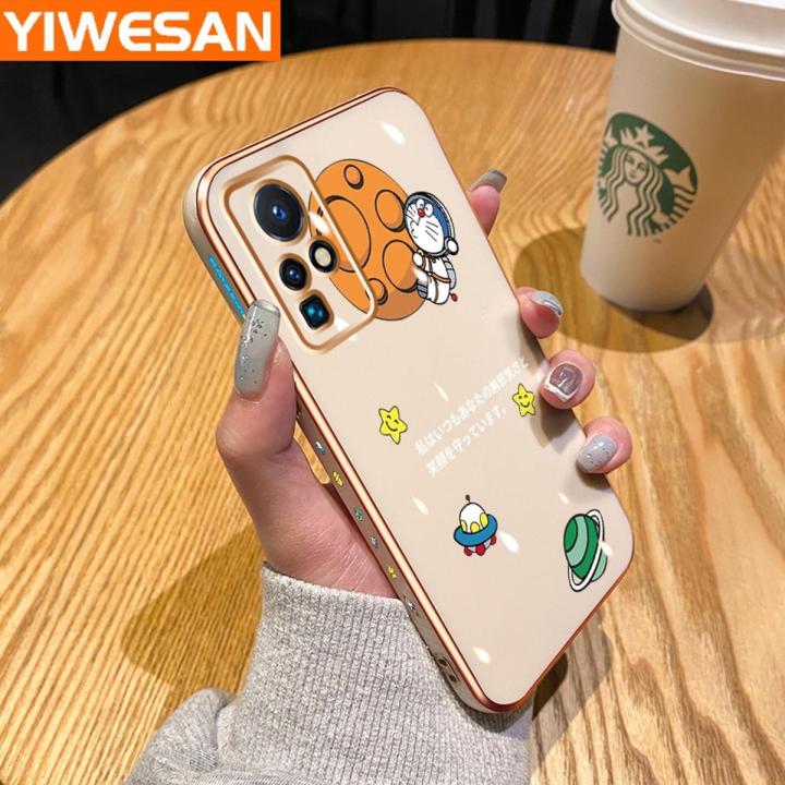 YIWESAN For Infinix Zero X Pro Case Side Soft Edge Square New Design ...