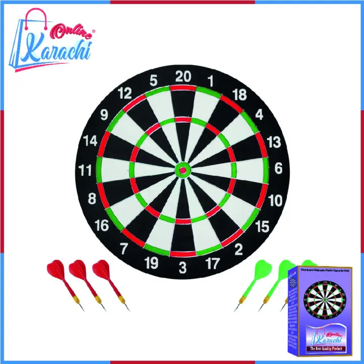 Online Karachi - Dart Board Magnetic Plastic Game for kids Sided Score ...