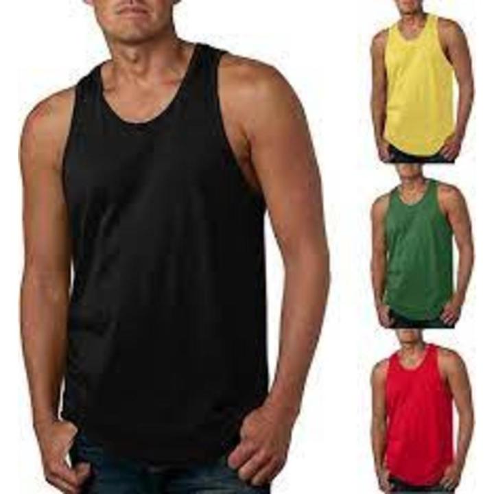 Pack of 4 Tanks ( Sando ) For Random Colors boys & Men | Daraz.pk