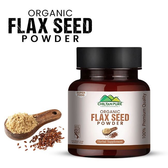 Flaxseed Powder – Flex Seed Improves Cholesterol, Lower Blood Pressure ...