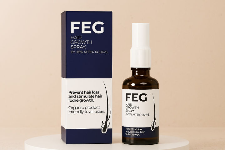 FEG Plus Hair Growth Spray – 50ml | Hair Fall Solution for Men & Women ...