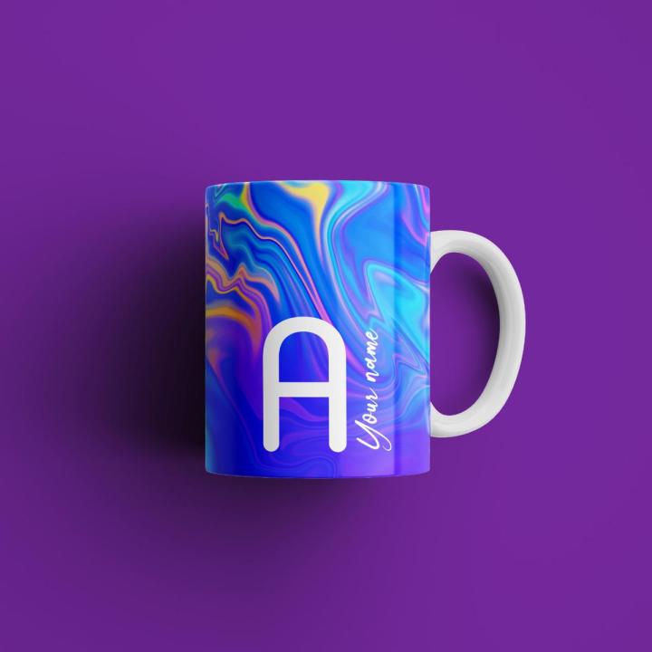 Type Your name/Logo Customized Mugs-Gift Mugs-Picture Mugs_Glitter Mugs ...