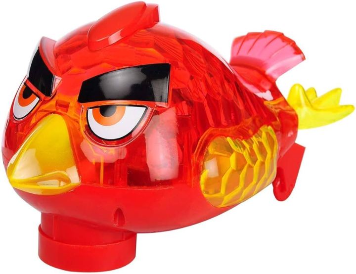Battery Operated Angry Bird Panorama Toy for Kids with 3D LED Light and ...