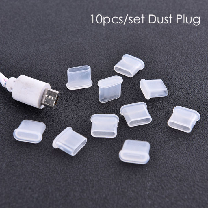 10X Type-C Dust Plug USB Charging Port Protector Silicone Cover for ...