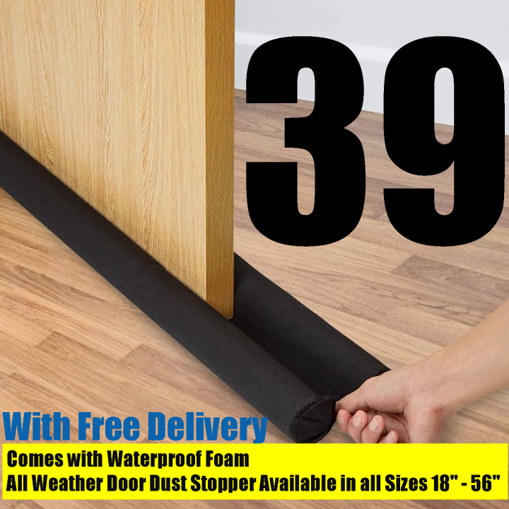 Special Door Dust Stopper Draft – Waterproof Rubber Seal, Twin Guard ...