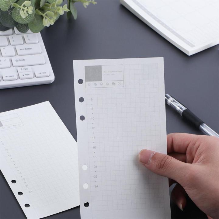 Stationery Grid 45 Sheets Spiral Binder To do List Daily Planner Dot ...