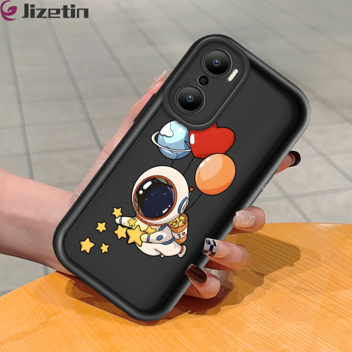 Jizetin for Infinix Hot 20 Play Back Cover Star Astronaut Ladder Camera ...
