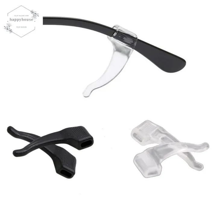 HP Silicone Glasses Anti-Slip Anti-Dropping Earmuffs Glasses Ear Hooks ...