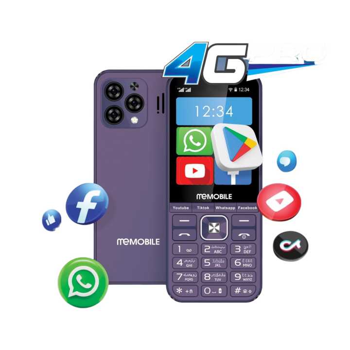 Memobile 4G Pro - Dual sim 4G - 3.5 Inch Touch Screen - Wifi - Hotspot ...