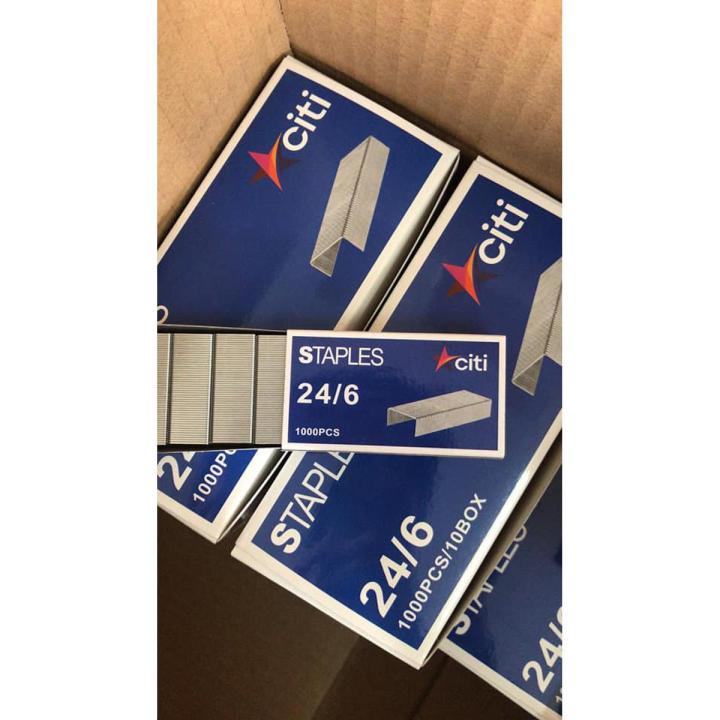 stapler pin best quality citi pin#24/6 (1 Dibbi) | Daraz.pk