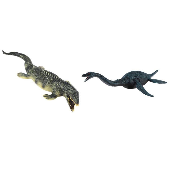 XHHDQES 45 cm Dinosaur Toys Mosasaur Children Toy Simulation Plastic ...