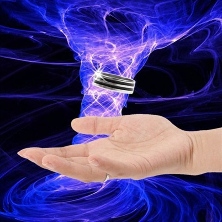 Funny Floating Effect Floating Ring Invisible Suit Gimmick Prop Ring ...