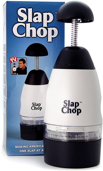 All in 1 Original Slap Chop Slicer with Stainless Steel Blades ...