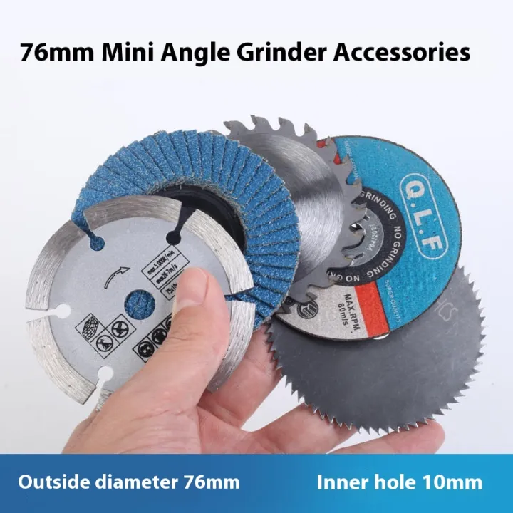 Mini 3 Inch Grinder Blade Cutting 76 Mm Blade Ceramic Tile Wood Metal ...