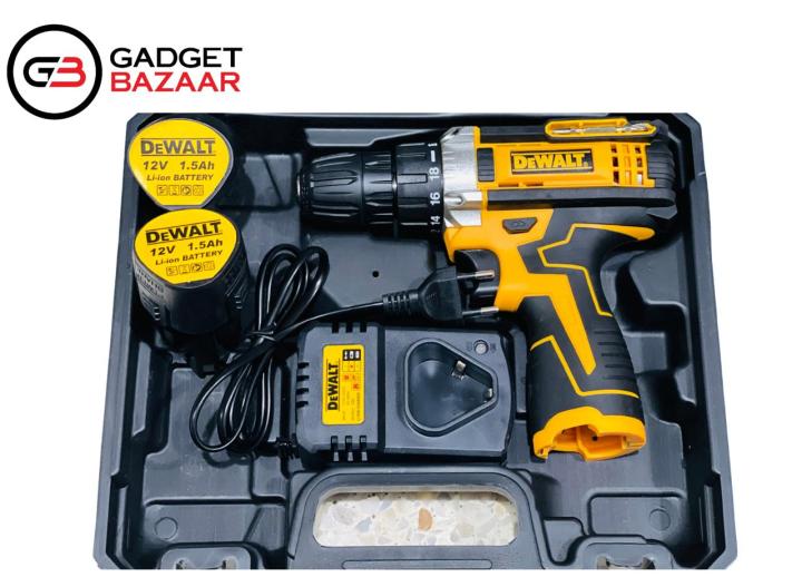 Imported 100% Copper Charging Electric Impact Drill Machine 12 Volt ...