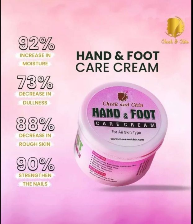 Cheek & Chin Hand & Foot Care Cream – Deep Moisturizing & Nourishing ...