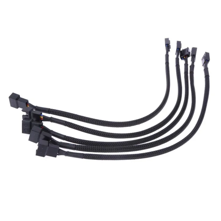 4P 3P Mainboard Adapter CPU Fan Connector CPU Fan Wire Plug Backword ...