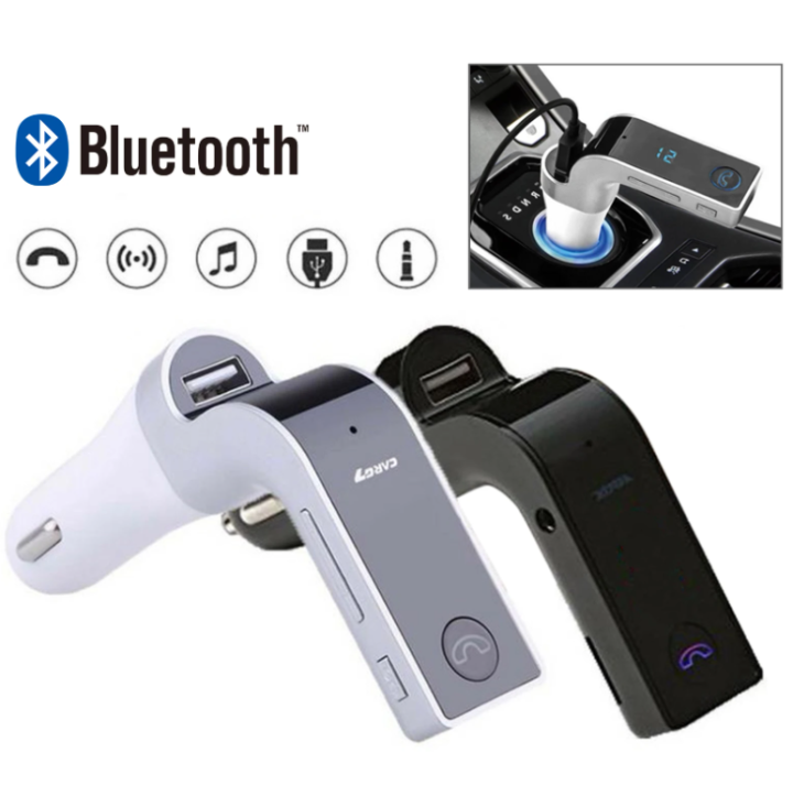 CARG7 - Bluetooth Car Handsfree FM Modulator | Daraz.pk