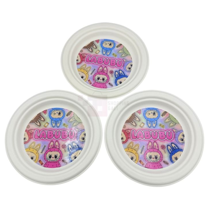 Labubu Paper Plates - 7 inch - Paper Plates - Labubu Theme ...