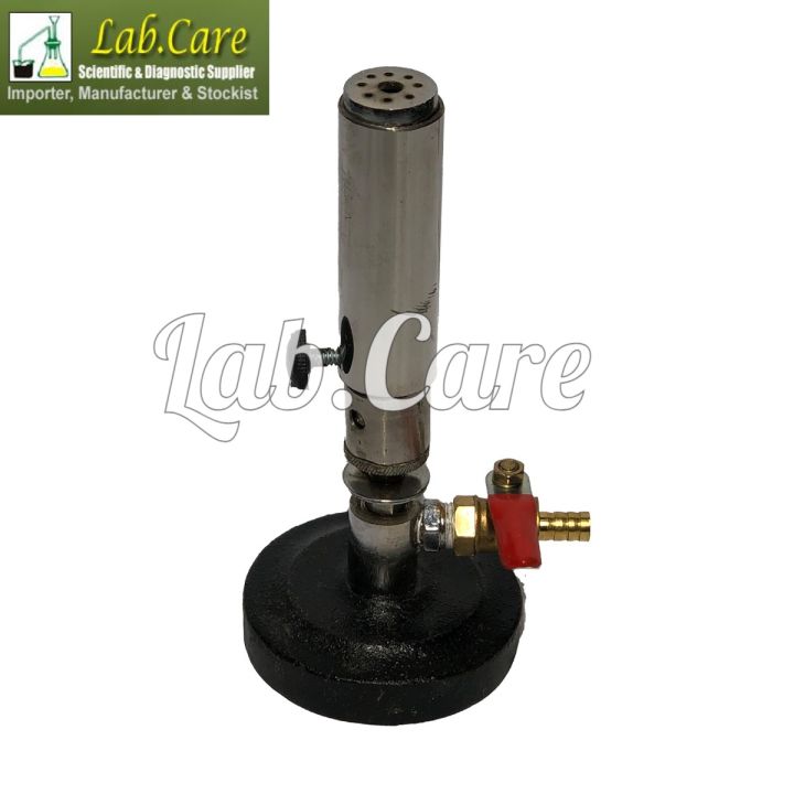 Bunsen Burner (Double Pipe with valve) Gas Light for Liquid Propane Lab Heating Equipment ...