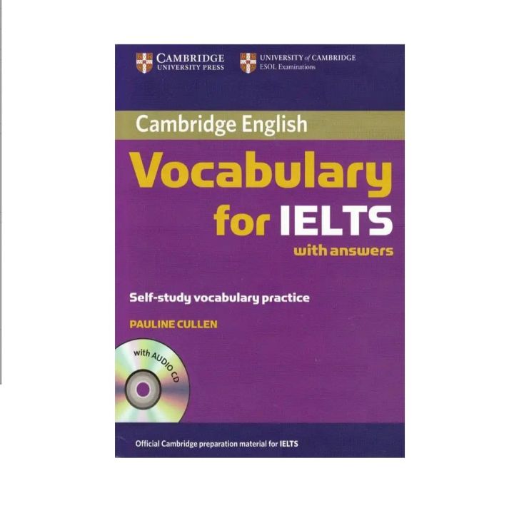 Cambridge VOCABULARY for IELTS with Answer Self-Study Practice QR Code for Audio Listening ...