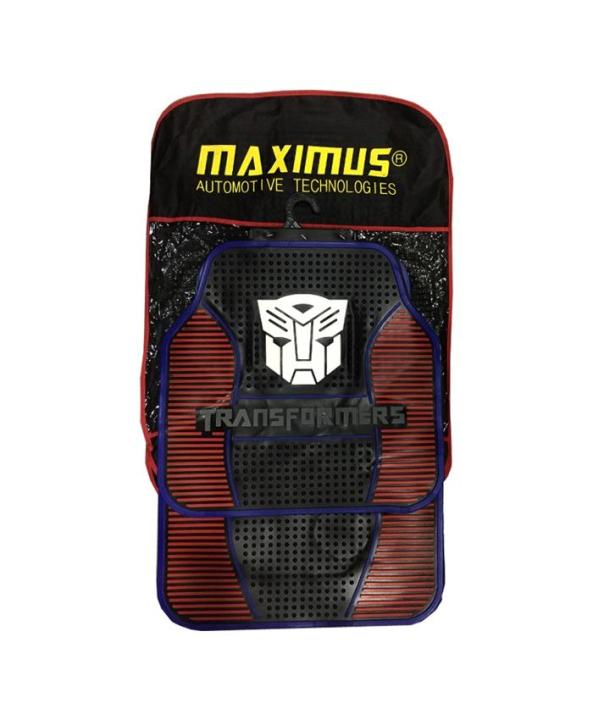 Transformers PVC Floor Mat - Black & Red | Daraz.pk