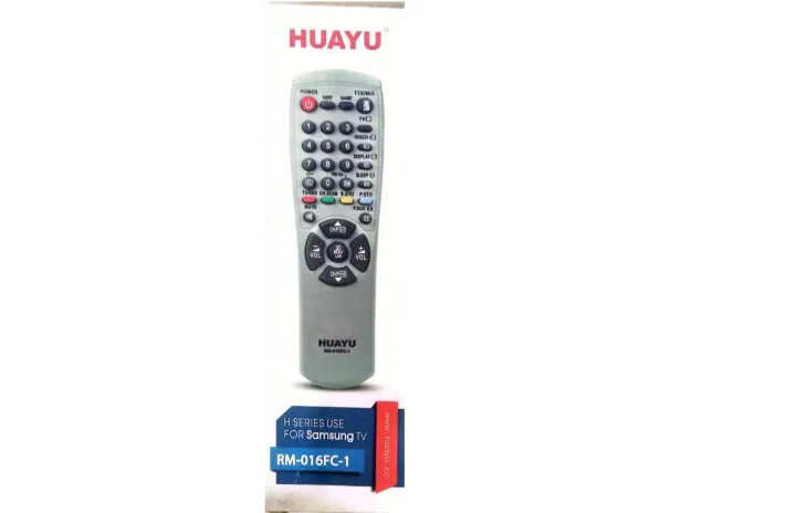 Samsung TV - Model RM-016FC-1 Huayu Original Remote Control | Daraz.pk
