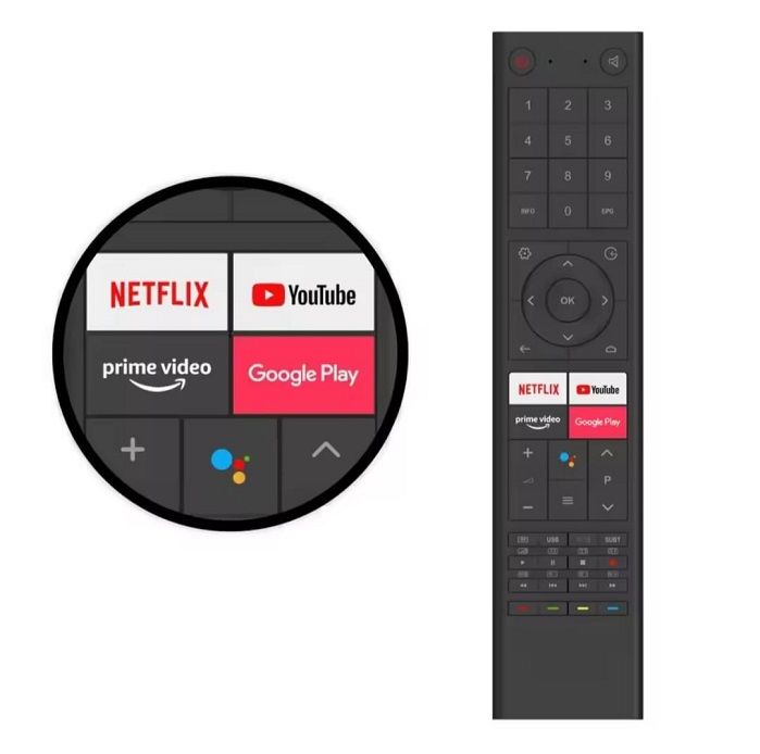 Changhong Ruba Smart LED TV Remote Control with Netflix, YouTube ...
