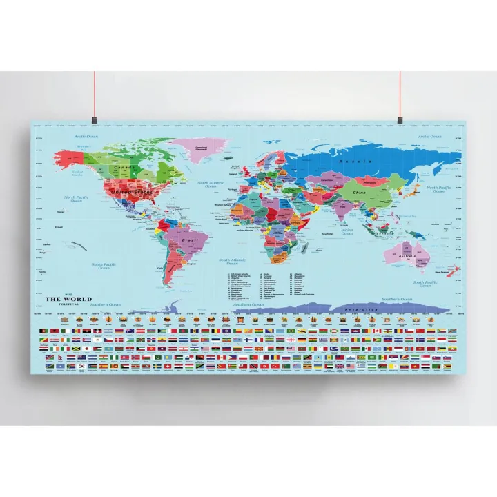 Junior World Map | Daraz.pk: Buy Online at Best Prices in Pakistan ...