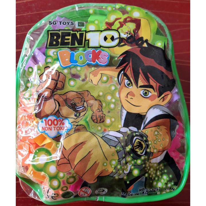 Original Ben10 Building Blocks Set item No SG-1298 Early Educational ...