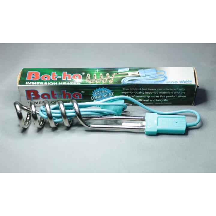 Electric Water Batha Heating Rod Portable Immersion Rod 1500 Watt ...