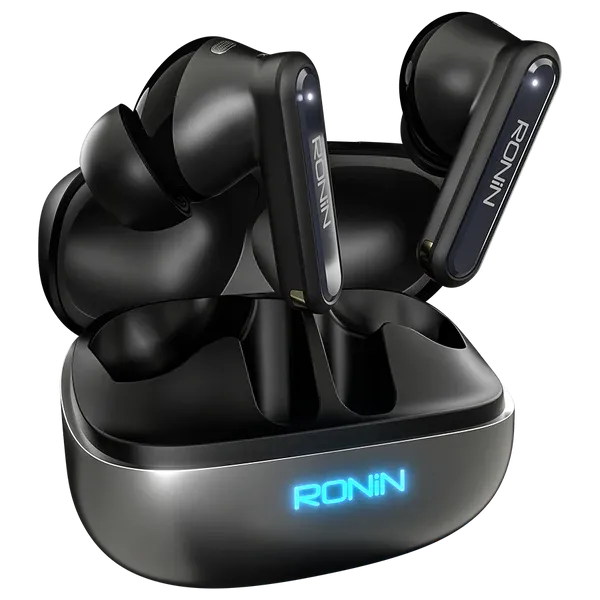 Ronin Vox 7085 TWS Wireless Bluetooth Earbuds with Mic & Fast Charging ...