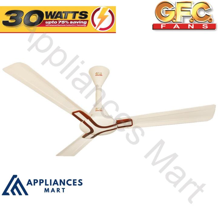 GFC 30 Watts Inverter Ceiling Fan Mansion Model 56 Inch | Daraz.pk
