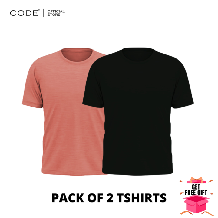 Code Plain Round Neck T Shirt For Men | Half Sleeves T Shirts For Men ...