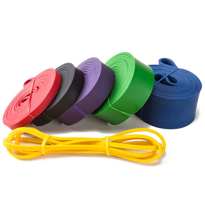 Resistance Bands Exercise Elastic Natural latex Workout Ruber Loop ...