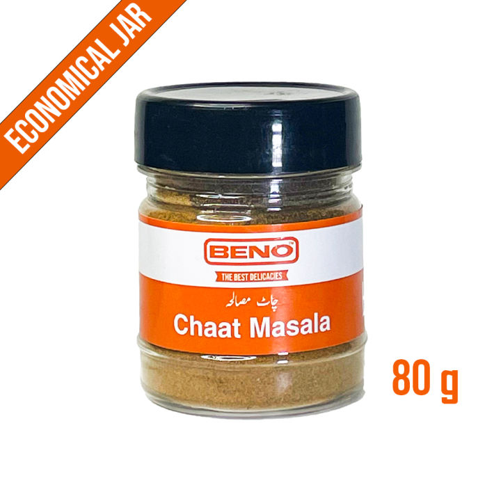 Chaat Masala | "Beno Chat Masala 80g Jar - Authentic Pakistani Flavor ...