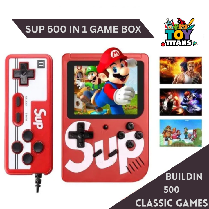 SUP Game Box Plus 400 in 1 Retro Video Games For Kids Handheld Game PAD ...