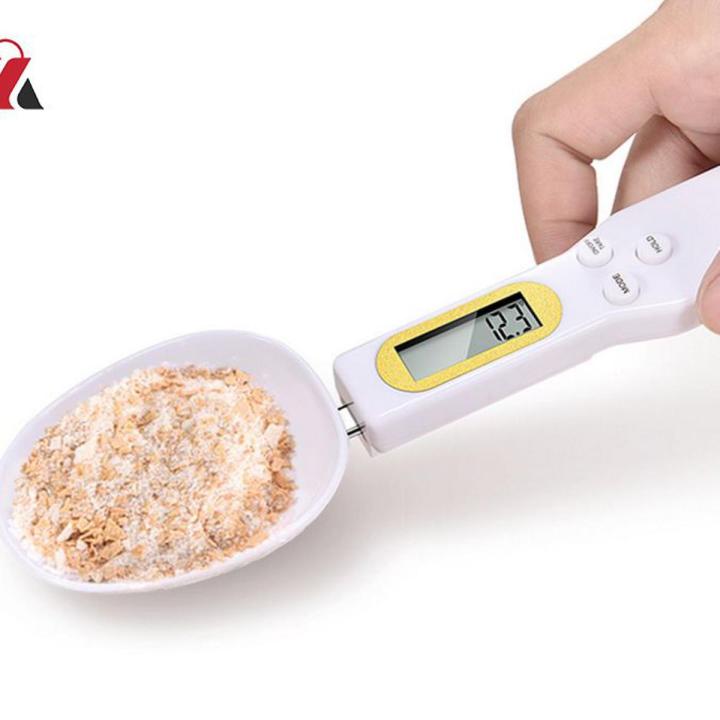 Weight Measuring Digital Kitchen Spoon Scale Plastic Electronic Kitchen ...